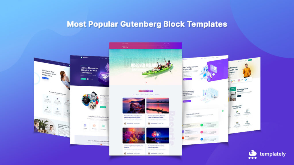 20+ Most Popular Gutenberg Block Templates You Can Start Using Right ...