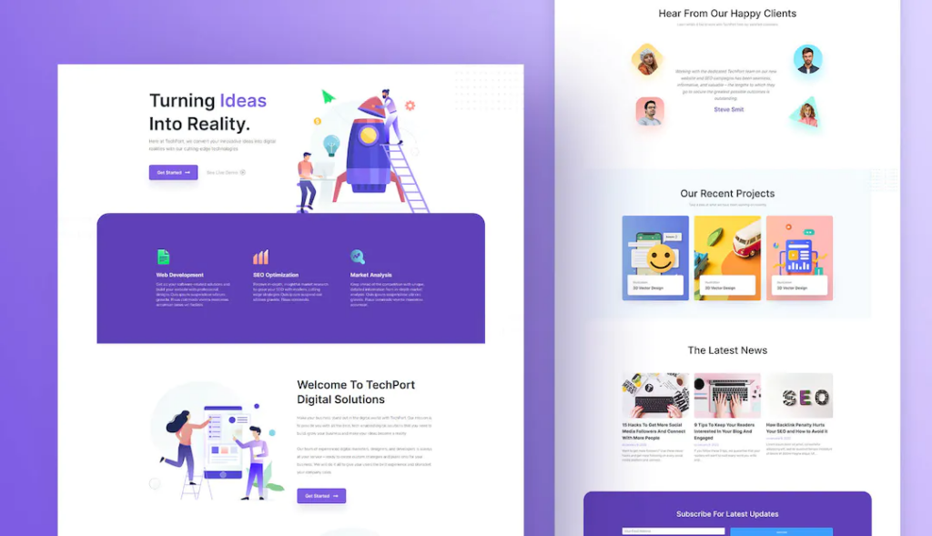 Top 5+ Gutenberg Startup Templates To Build WordPress Website Without ...
